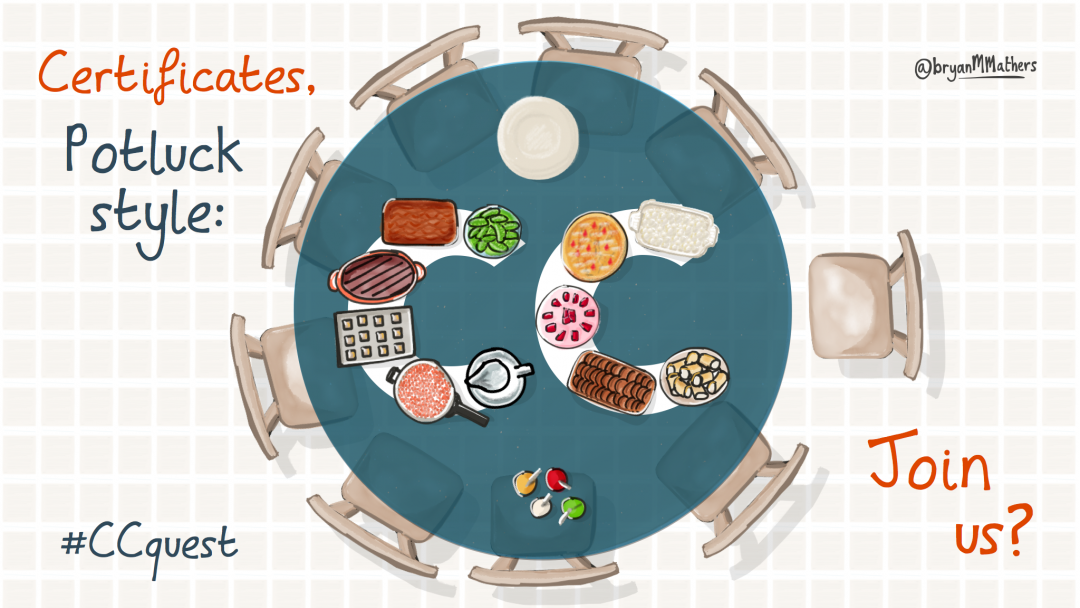Certificates, Pot Luck style... - Open Visual Thinkery